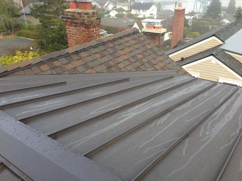 Metal Roof Project in Everett